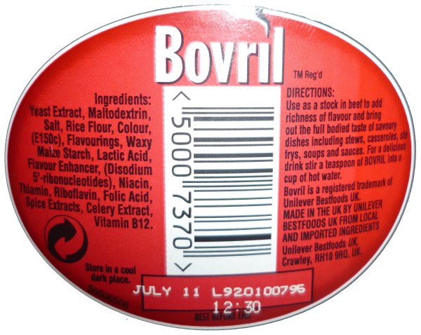 Bovril-ingredients | Jelikin